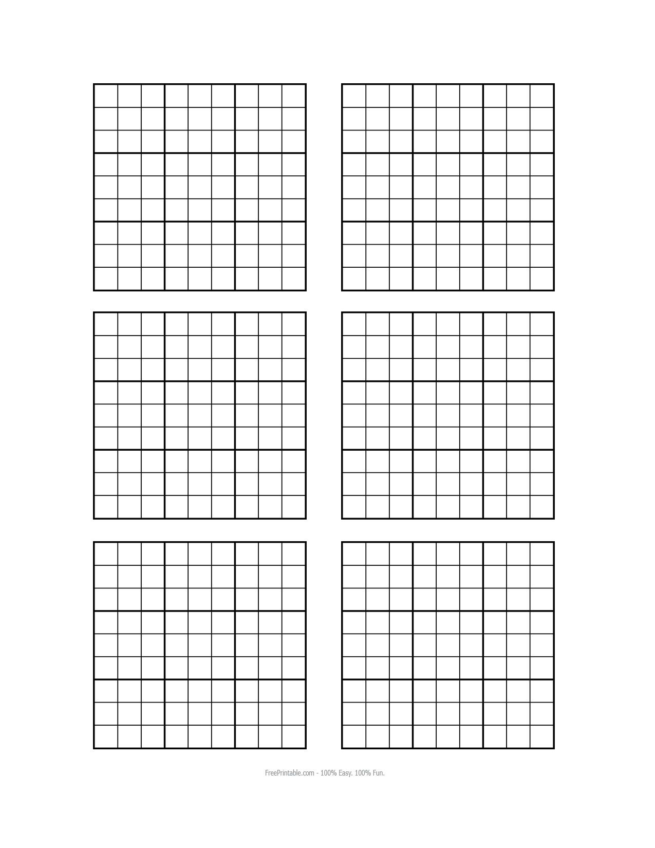 Printable Sudoku Grid Free Lyana Printable Sudoku
