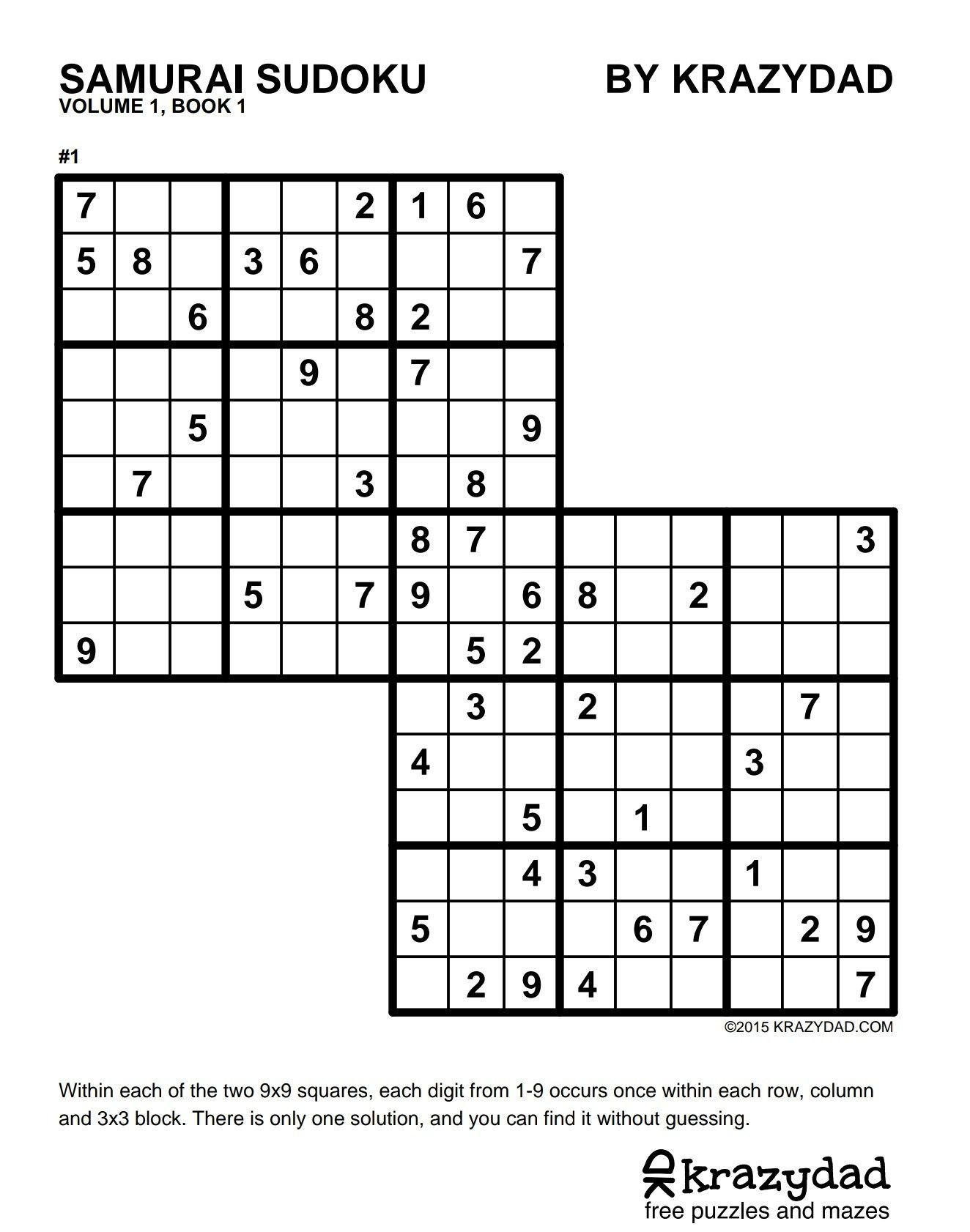 Krazydad Sudoku Printable Lyana Printable Sudoku